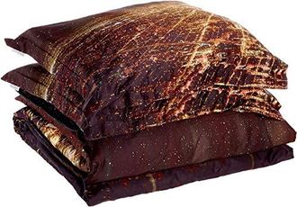 Heckett & Lane Satin Duvet Cover Mason 240 Bright Black