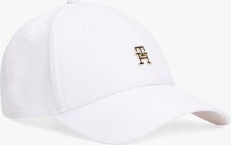 Tommy Hilfiger Logo-Kappe in Weiß