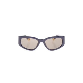 Jacquemus Gala Sonnenbrille - - Accessories - Damen - Blau - ONE SIZE