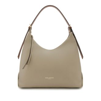 Isabel Bernard Hobo Bags - Honoré Muriel Schultertasche - Gr. unisize - in Taupe - für Damen