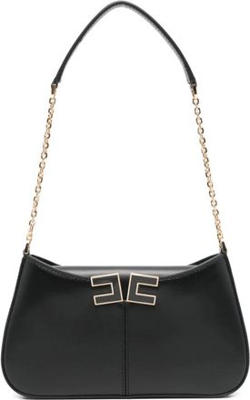 Elisabetta Franchi Femme, Sacs, Noir, Taille: ONE Size Sacs &agrave; &eacute;paule