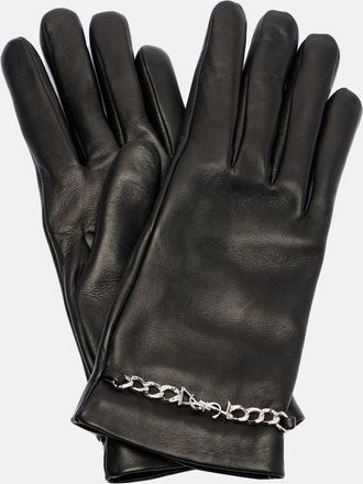 Saint Laurent Handschuhe aus Leder