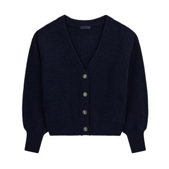 Guess Faith Cardi Sweater - Femme - Pulls - Bleu - Taille: 38 FR