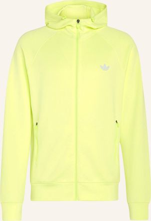 adidas Originals Adidas Originals Trefoil Essentials Spacer Hoodie Mit Durchgehendem Reissverschluss gelb