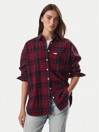Guess Hemd W5BH40 WGMH1 Rot Regular Fit