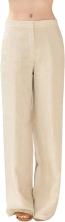Max Mara Femme, Pantalons, Beige, Taille: 40 FR Tapioca Pantalons