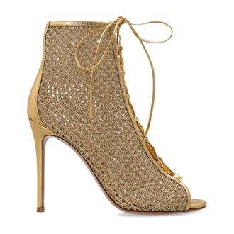Gianvito Rossi Sandalen mit hohen Abs&auml;tzen - - Shoes - Damen - Gelb - 37 EU