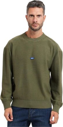 HUGO BOSS Homme, Pulls, Vert, Taille: XL Pull col rond