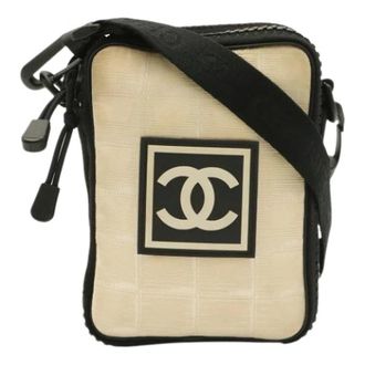 Chanel Pre-owned Vintage Nylon Fanny Pack / Shoulder Bag - Femme - Pre-owned - Beige - Taille: ONE Size