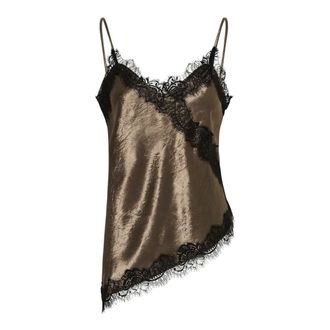 Soaked In Luxury Blusen & Hemden - - Tops - Damen - Braun - L