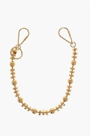 Dsquared2 Solid Color Golden effect Brass Necklace size Unica