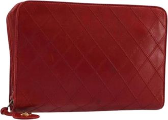 Chanel Pochette Pre-owned - Femme - Pre-owned - Rouge - Taille: ONE Size