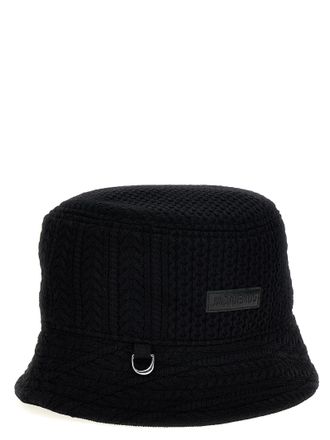 Jacquemus Unisex Black Viscose Bucket Hat