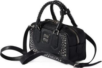 Miu Miu Arcadie Studded Leather Bag