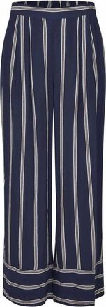 Masai Femme, Pantalons, Bleu, Taille: 40 FR Wide Pantalons