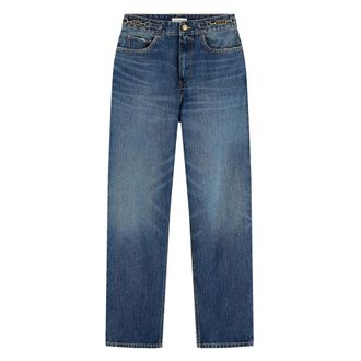 Tommy Hilfiger Flag Horsebit Regular Tapered Ankle Jeans - - Jeans - Damen - Blau - W29 L32