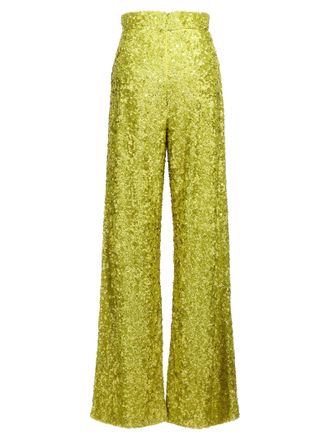 Ermanno Scervino Womens Bicolor Polyamide Flared Pants