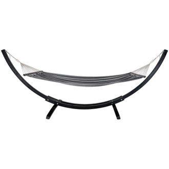 ebuy24 Ebuy24 - Hamac sur pieds 320x120x120 cm en tissu et bois
