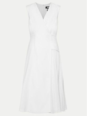 DKNY Coctailkleid DD4A1519 &Eacute;cru Regular Fit