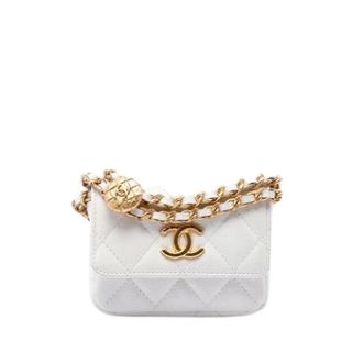 Chanel Pre-owned G&uuml;rteltasche - - Pre-owned - Damen - Wei&szlig; - ONE SIZE