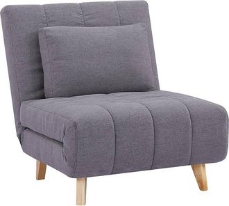 Vente-Unique Schlafsessel - Stoff - Grau - STREVI