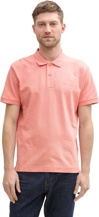 Tom Tailor Denim Basic T-Shirt mit Print, Tourmaline, M