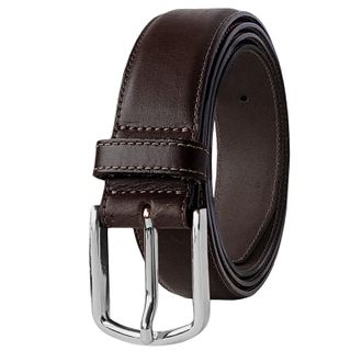 STILORD Kyle G&uuml;rtel Herren Leder Braun Businessg&uuml;rtel Vintage Arbeitsg&uuml;rtel f&uuml;r Anzug Jeans Lederg&uuml;rtel M&auml;nner in Geschenkbox Echtes Vollleder 34 mm Breit, Fa