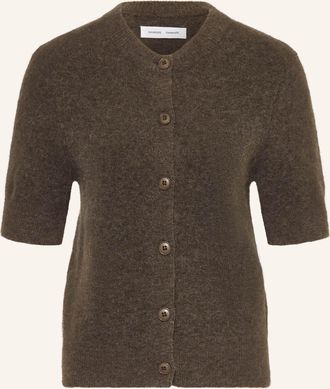 Sams&oslash;e & Sams&oslash;e Sams&oslash;e Sams&oslash;e Strickjacke Sanoura Mit Merinowolle Und Alpaka braun