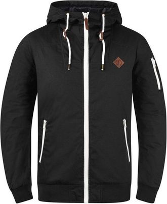 Solid Kurzjacke SDTilly &Uuml;bergangsjacke mit kontrastfarbenen Rei&szlig;verschl&uuml;ssen