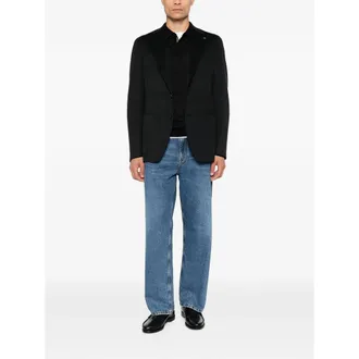 Tagliatore Cashmere Blazer - Blue