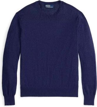 Polo Ralph Lauren Homme, Pulls, Bleu, Taille: M Pulls &agrave; col rond