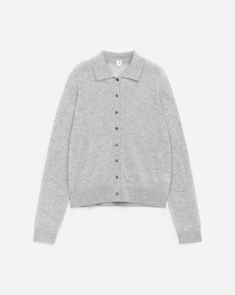 Arket Strickjacke Aus Reinem Kaschmir -Grau