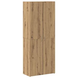 Generic vidaXL B&uuml;roschrank Artisan-Eiche 70 x 32 x 77.5 cm Holzwerkstoff, Moderner B&uuml;roschrank, rechteckige Staurauml&ouml;sungen, robuster Dokumentenorganizer, n&uuml;
