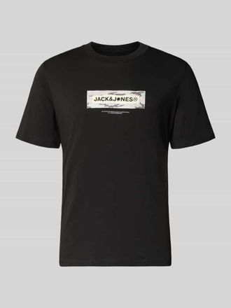 Jack & Jones T-Shirt mit Logo und Rundhalsausschnitt