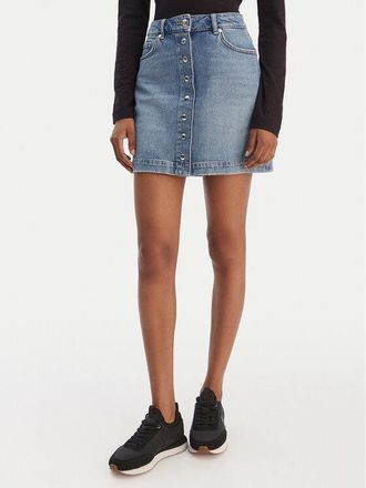 HUGO BOSS Jeansrock Gilvie 50553182 Blau Regular Fit