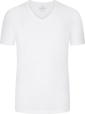 Ragman 2er Pack T-Shirt mit V-Ausschnitt, Body Fit in
