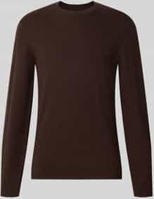 Mc Neal Strickpullover aus Baumwoll-Kaschmir-Mix mit Rundhalsausschnitt