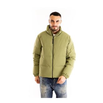 People of Shibuya Kurze gesteppte Pufferjacke - - Jackets - Herren - Gr&uuml;n - L
