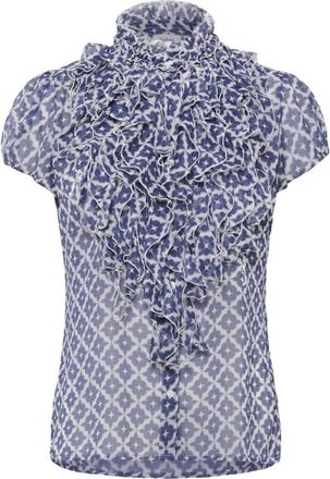 Saint Tropez Femme, Blouses et Chemises, Multicolore, Taille: 38 FR LiljaSZ Crinkle SS Shirt