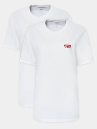 Levi's T-Shirt-Set 79681-0032 Wei&szlig; Slim Fit