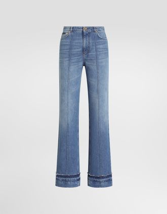 Dolce & Gabbana Jeans Aus Denim Mit 5-pocket-design - Frau Collection Mehrfarbig 44