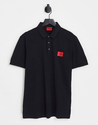 HUGO BOSS Hugo - Dereso - Polo coupe slim - Noir
