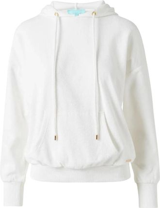 Melissa Odabash Femme, Sweatshirts et sweats &agrave; capuche, Blanc, Taille: 40 FR SweaT-shirt &agrave; capuche Nora
