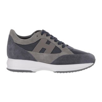 Hogan Homme, Chaussures, Gris, Taille: 41 1/2 EU Baskets Interactives