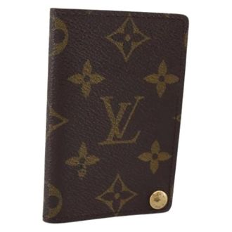 Louis Vuitton Porte-cartes doccasion - Femme - Pre-owned - Brun - Taille: ONE Size