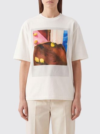 Jil Sander T-Shirt Damen Farbe Wei&szlig;