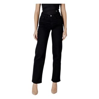 Ichi Weite Jeans f&uuml;r Frauen Fr&uuml;hling/Sommer Kollektion - - Jeans - Damen - Schwarzk - W26 L32