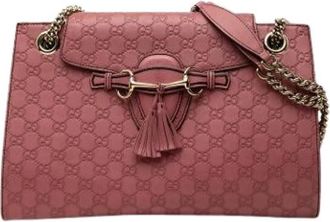 Gucci Pre-owned Emily Schultertasche - - Pre-owned - Damen - Rosa - ONE SIZE