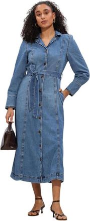 Moss Copenhagen Damen, Kleider, Blau, XSGr&ouml;&szlig;e