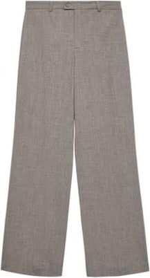 Vero Moda Vero Moda Straight Pant Vmtexas MW Pantalon Droit Noos, Jupe Moon, XS / 34L Femmes